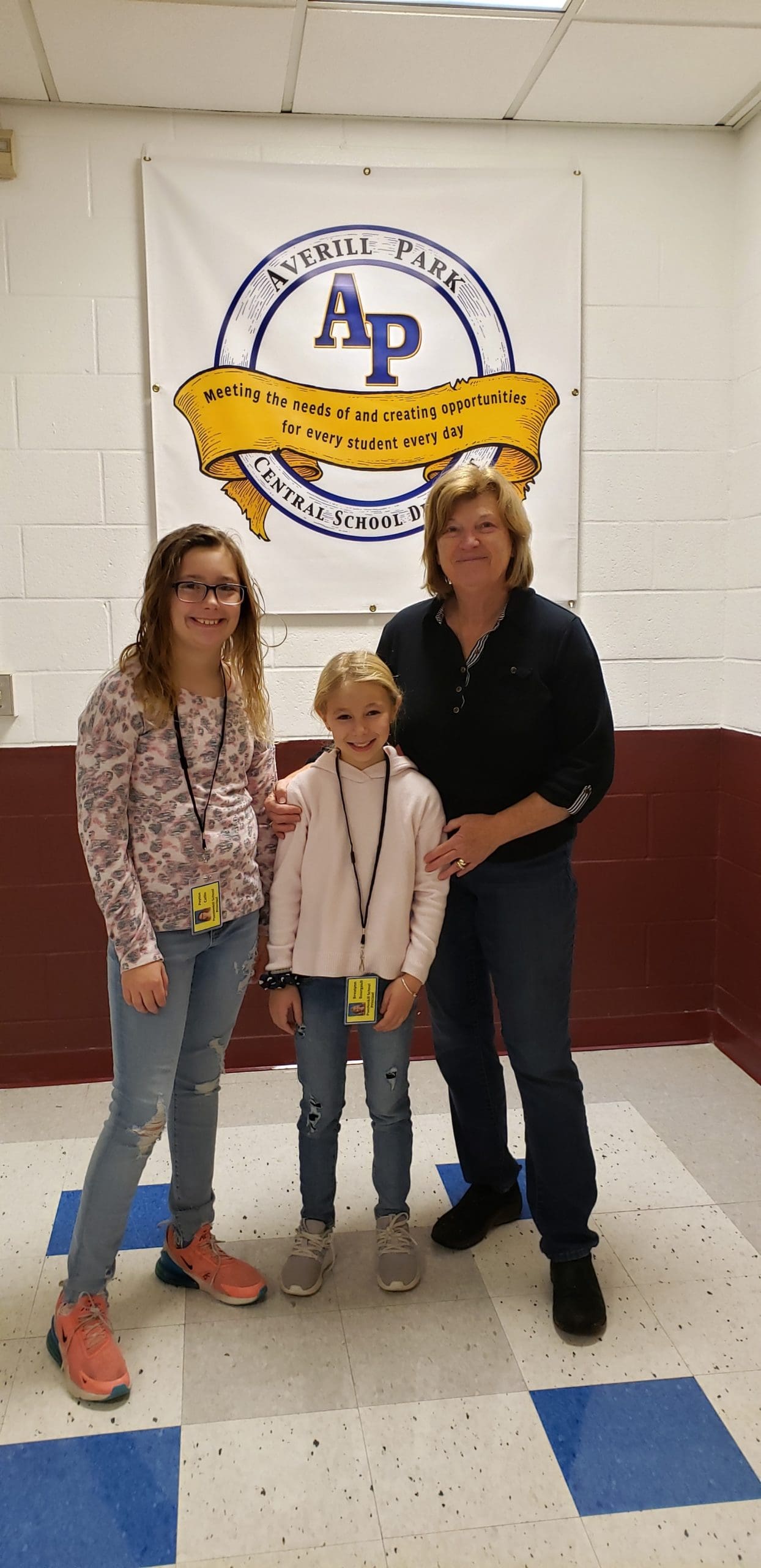 Brealynne Bourgault, Peyton Catlin Principals for the Day at PES ...
