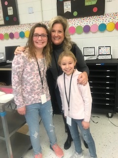 Brealynne Bourgault, Peyton Catlin Principals for the Day at PES ...