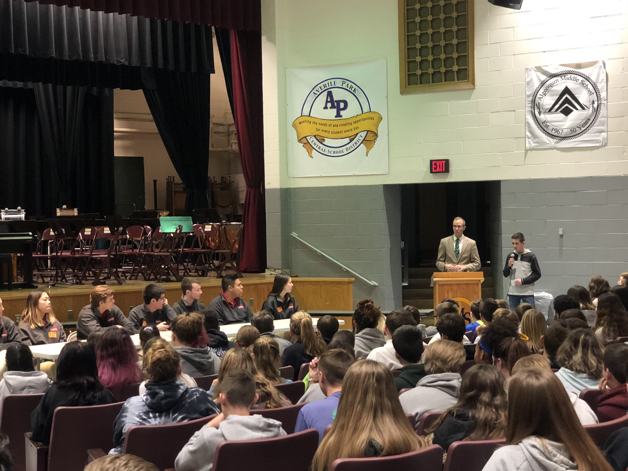 RPI Students Visit AMS to Share Insights | Averill Park Central School ...