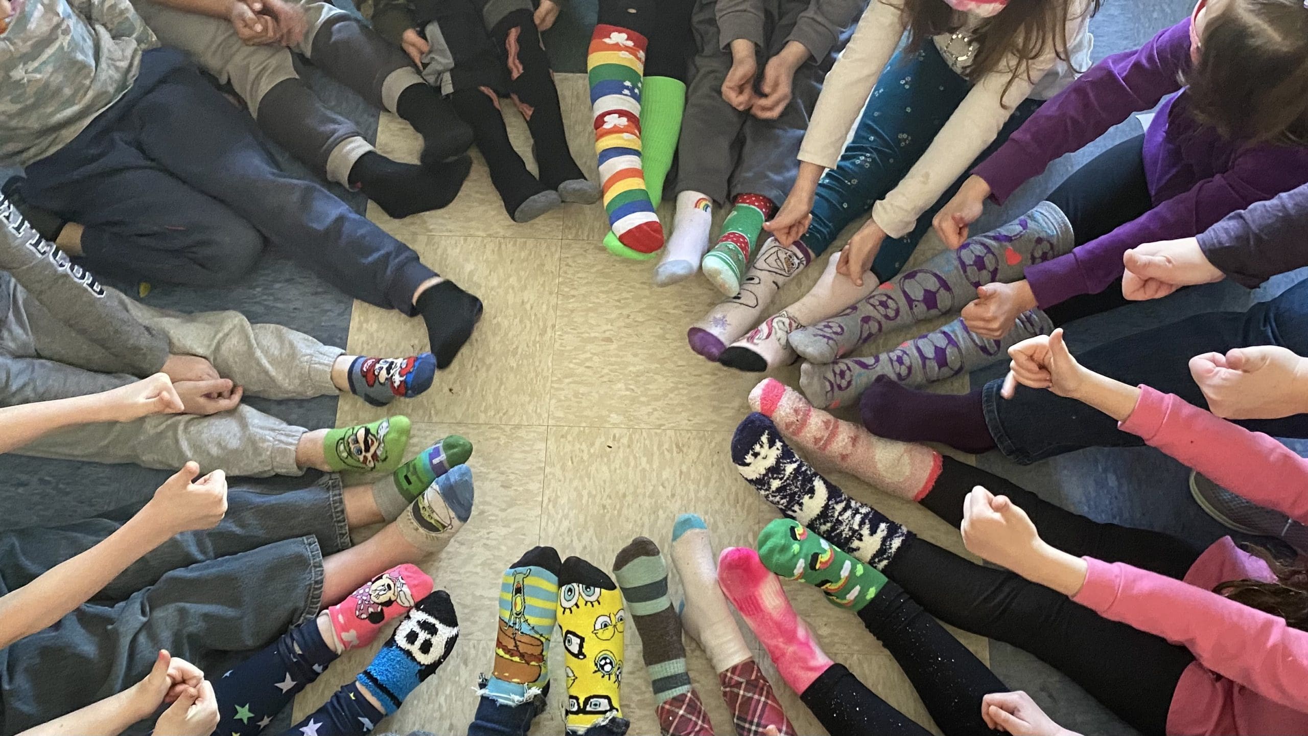 Rock Your Socks Day at WSL | Averill Park Central School District