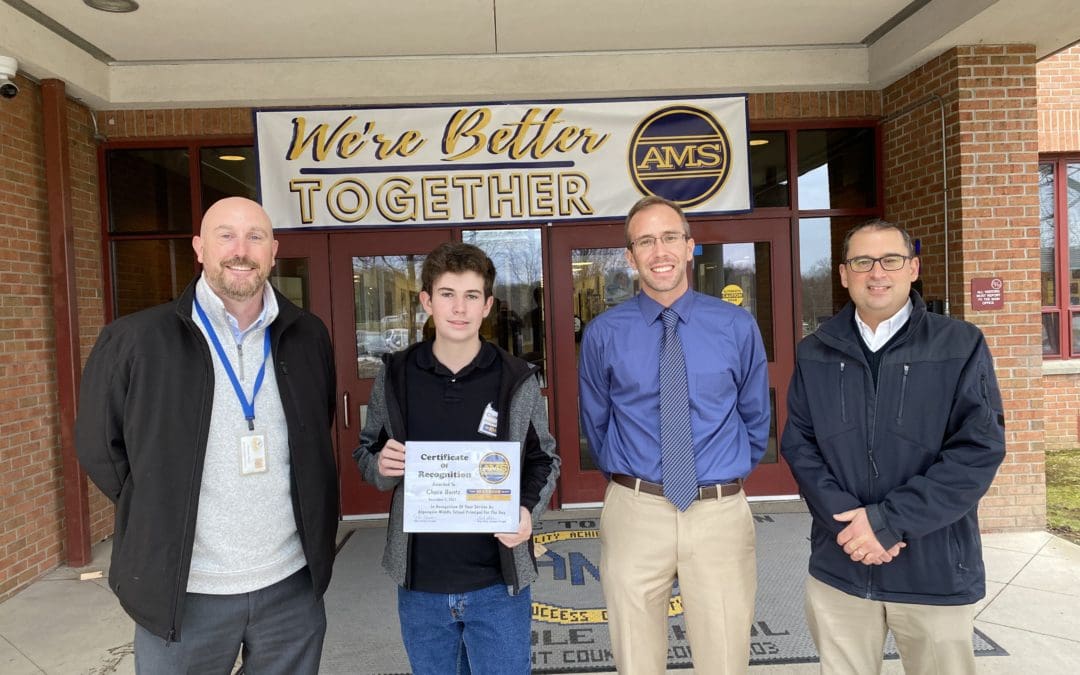 AMS Has a New Principal for the Day | Averill Park Central School District