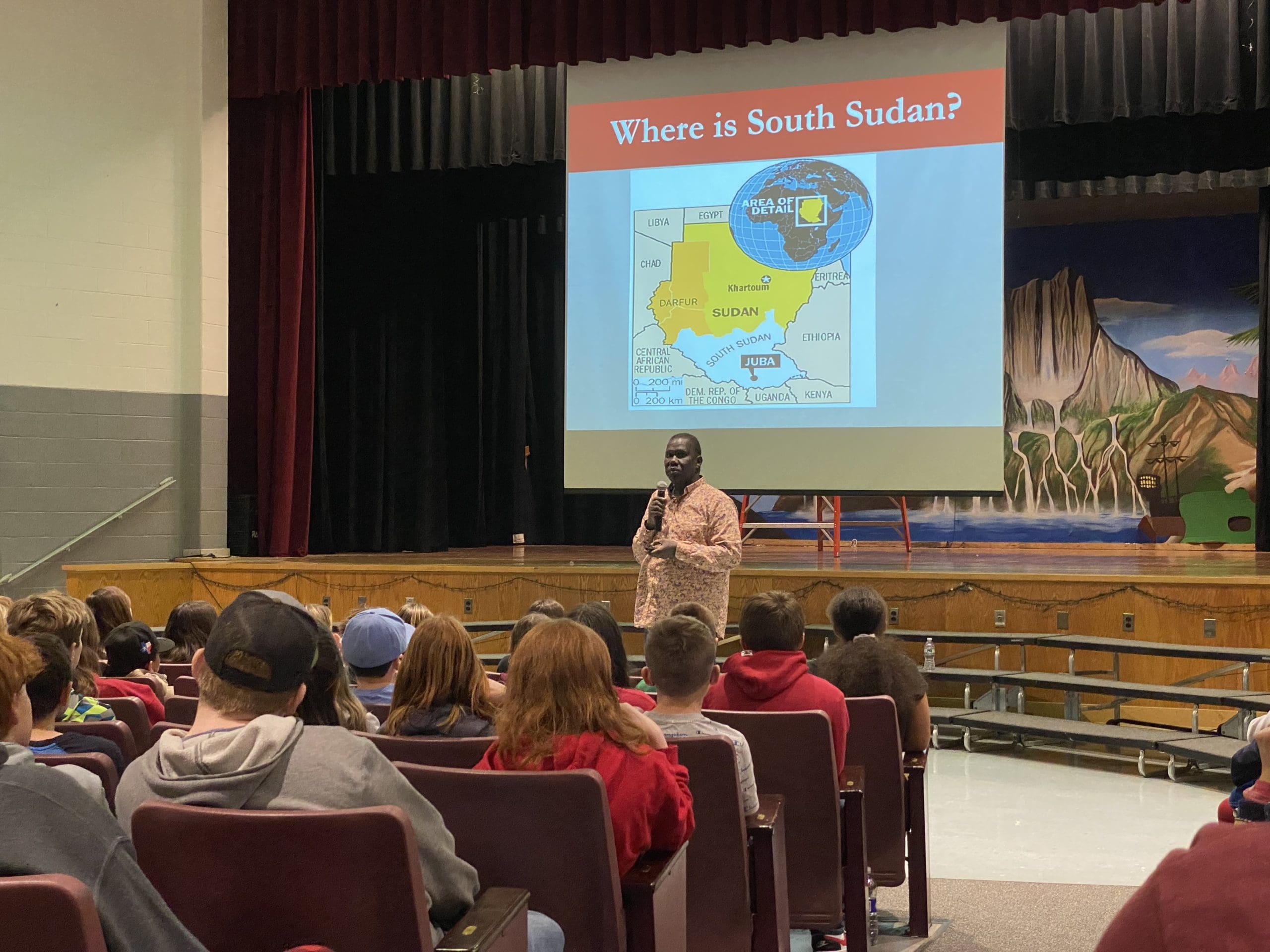 AMS Hosts Gabriel Bol Deng, Survivor of Sudanese Civil War | Averill ...