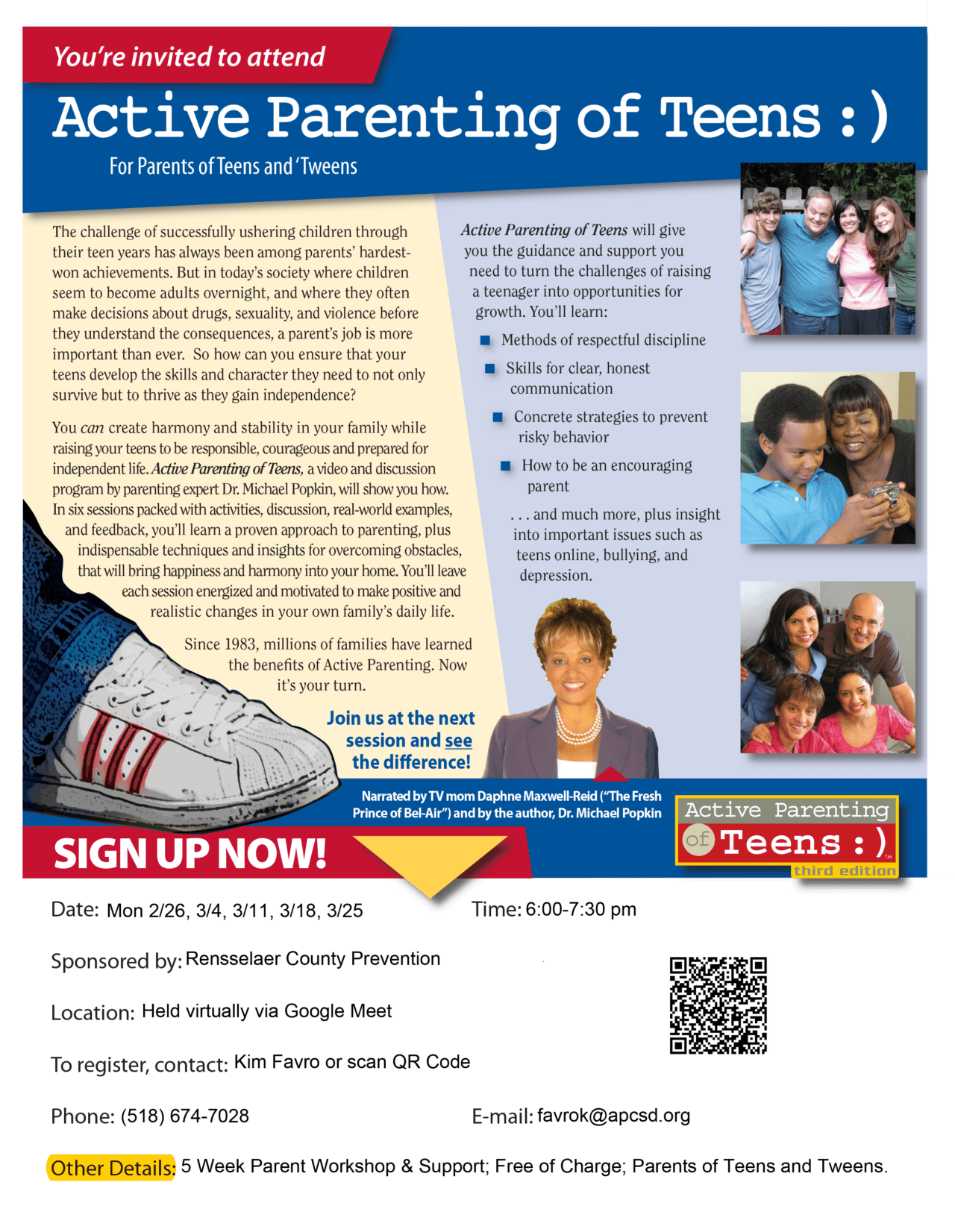 Active Parenting of Teens Workshop | Averill Park Central School District