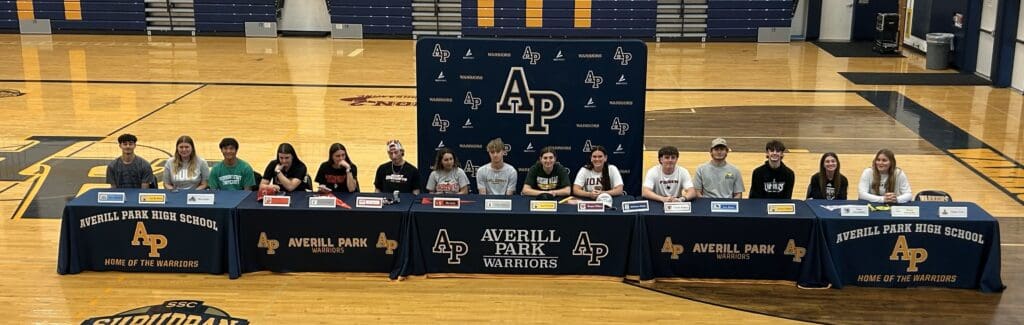 17 APHS Athletes Celebrate Commitments | Averill Park Central School ...