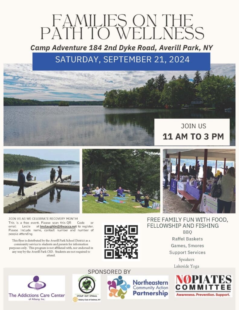Families on the Path to Wellness Event (9/21/24) | Averill Park Central ...